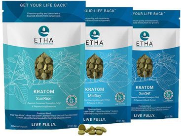 ETHA PRESSED 100% KRATOM TABLETS